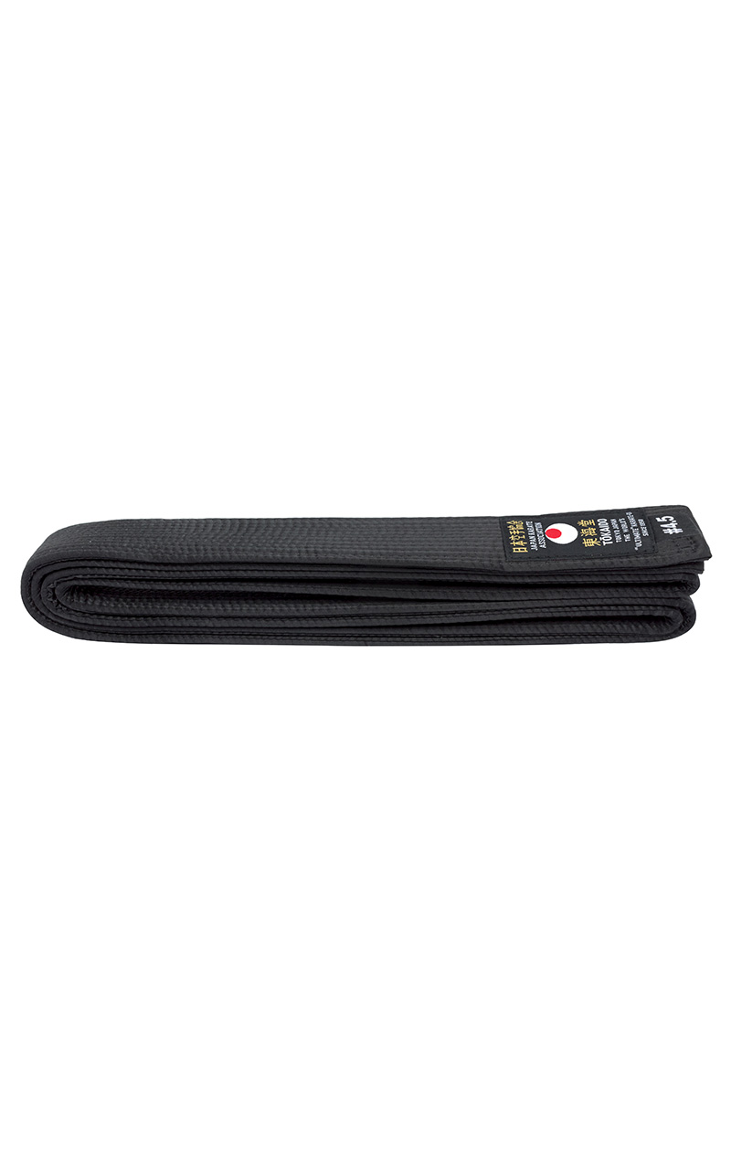 Karate črn pas ”Obi TOKAIDO SILK” – NOVO!!! – Budoshop.si